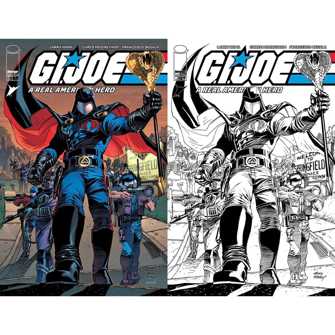 G I Joe A Real American Hero 305 Cover A B Set