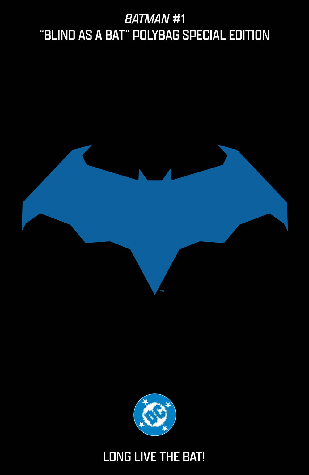 Batman #1 Cover N Blind As A Bat Blind Bag Variant Polybag