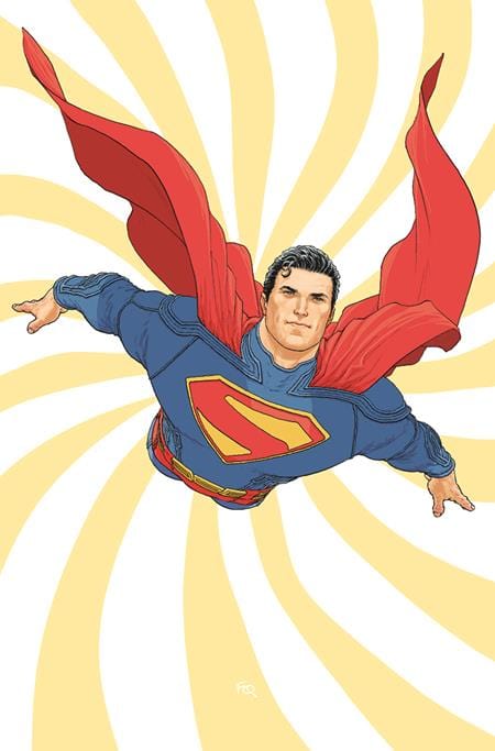 Justice League Unlimited #9 Cover F Frank Quitely Superman Movie Card