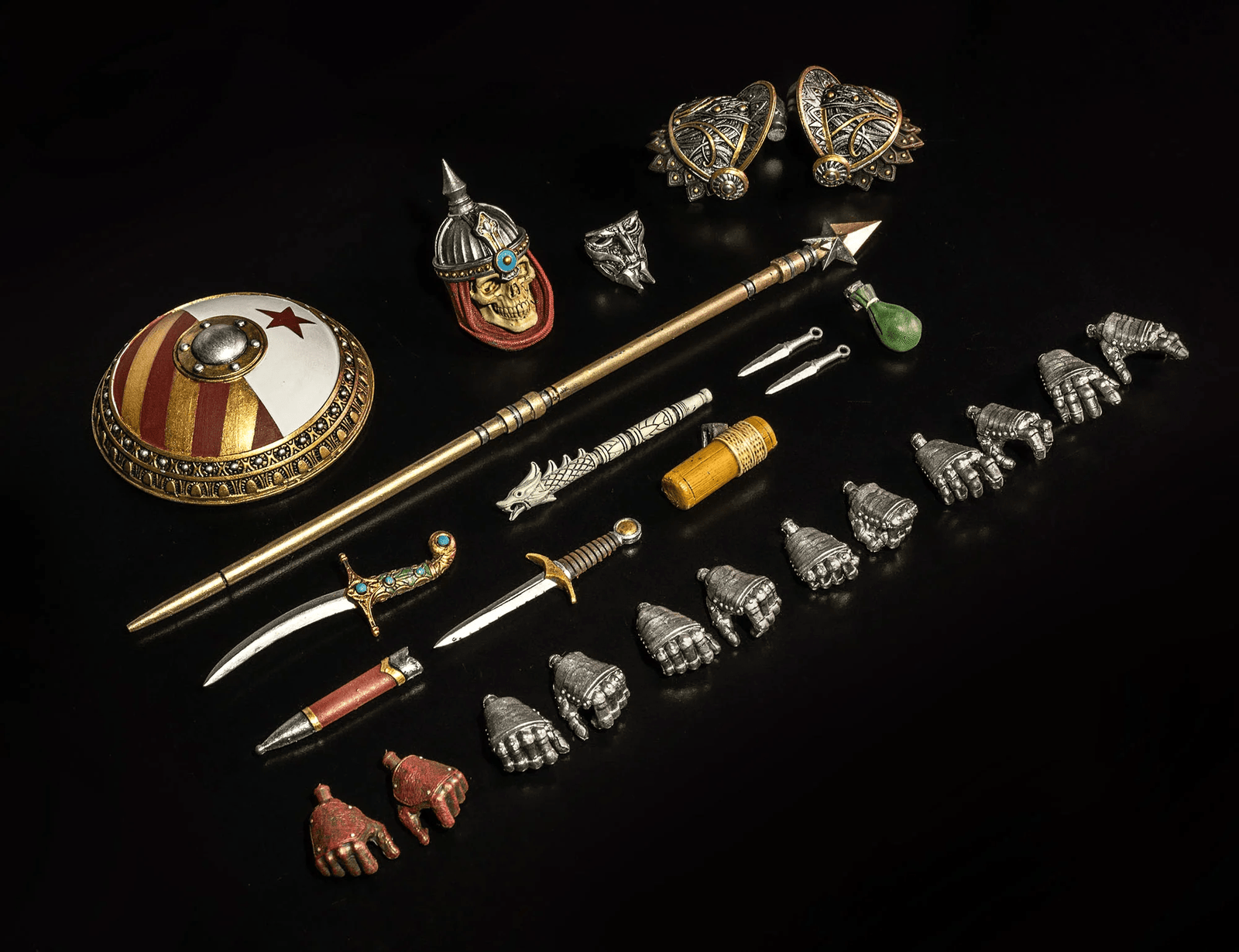 Mythic Legions Rising Sons Skapular the Cryptbreaker 2 (Deluxe) Action