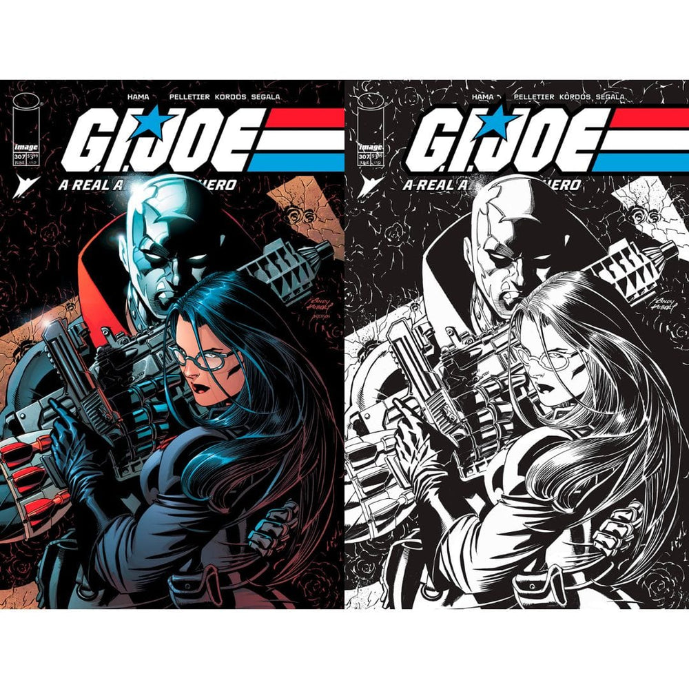 G I Joe A Real American Hero 307 Cover A B Set