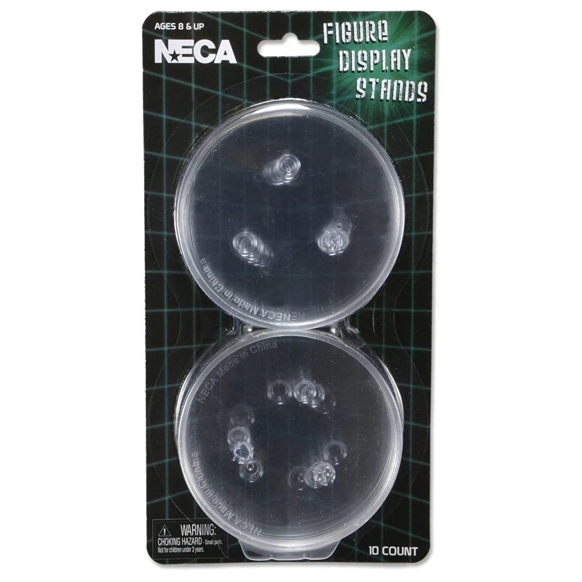 NECA Action Figure Clear Display Stand 10-Pack