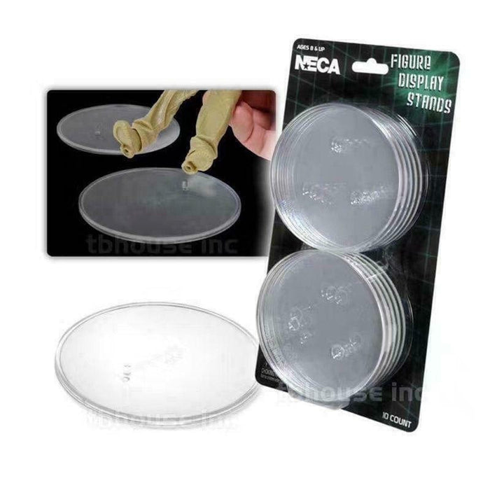 NECA Action Figure Clear Display Stand 10-Pack